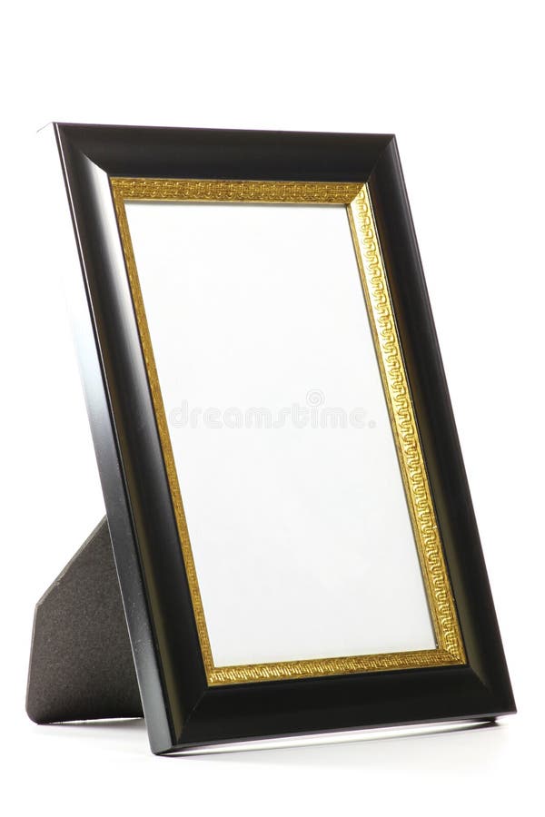 Standing picture frame stock image. Image of frame, background - 36904909