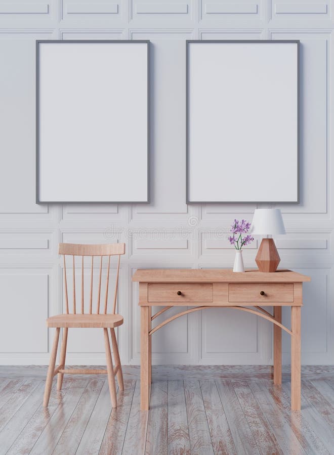 Picture frame 3d render stock illustration. Illustration of sight ...