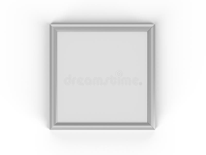Picture Frame, 3D Render of an Aluminum Profile Picture Frame with a ...