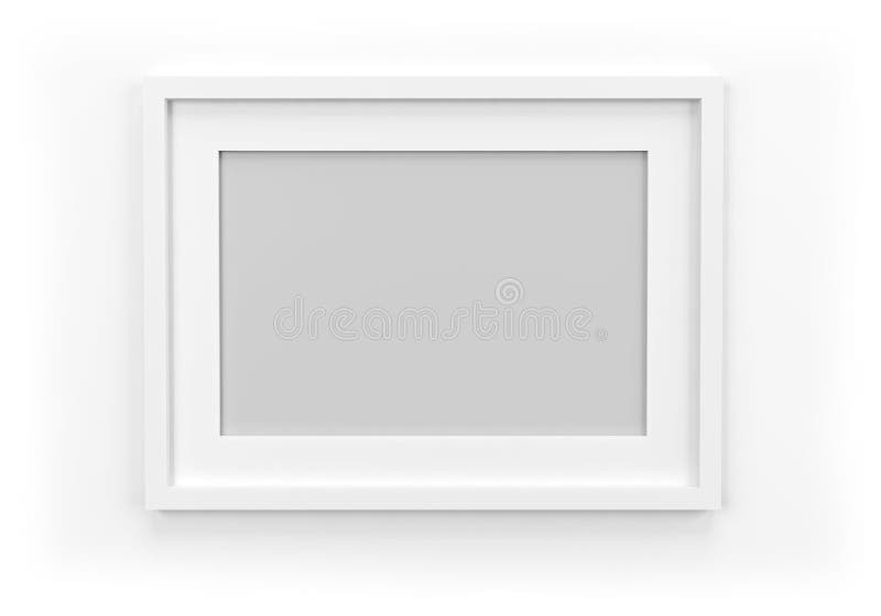 Picture Frame Empty Template Stock Illustration - Illustration of frame ...