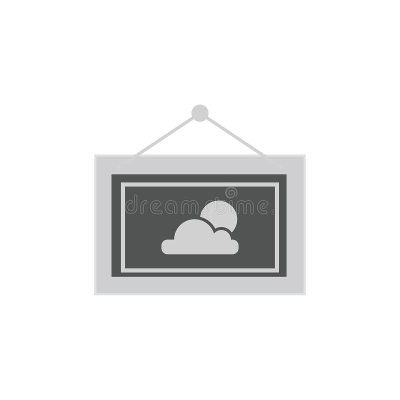 Picture Frame Icon Eps10.Frame for Picture. Picture with Frame Icon ...