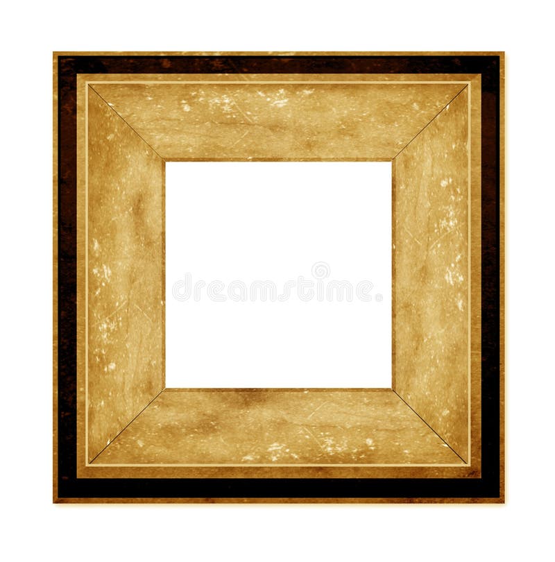 Picture Frame with mount stock illustration. Illustration of exhidition ...