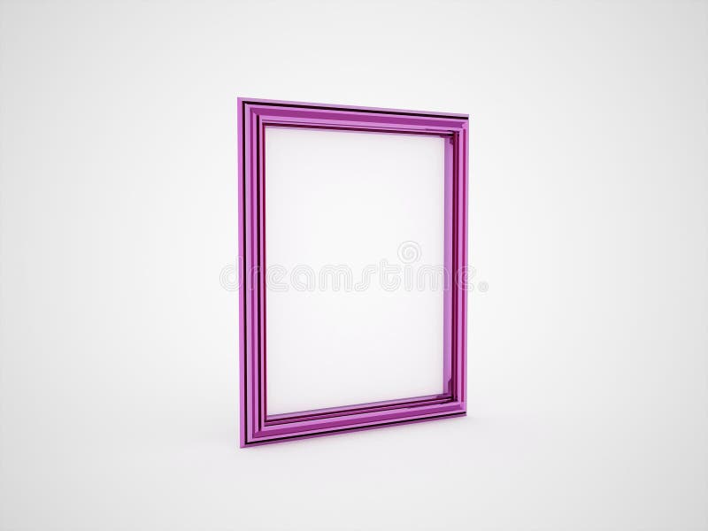 Picture frame pink stock illustration. Illustration of decorative ...