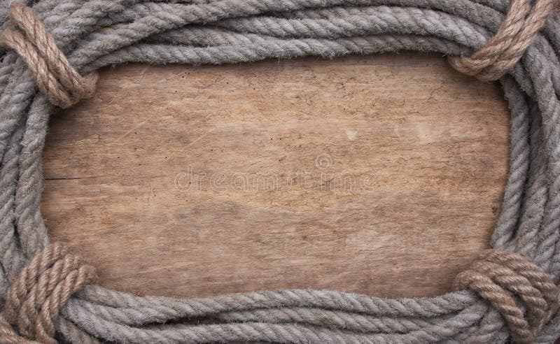 Picture frame of rope stock photo. Image of yachting - 24221638
