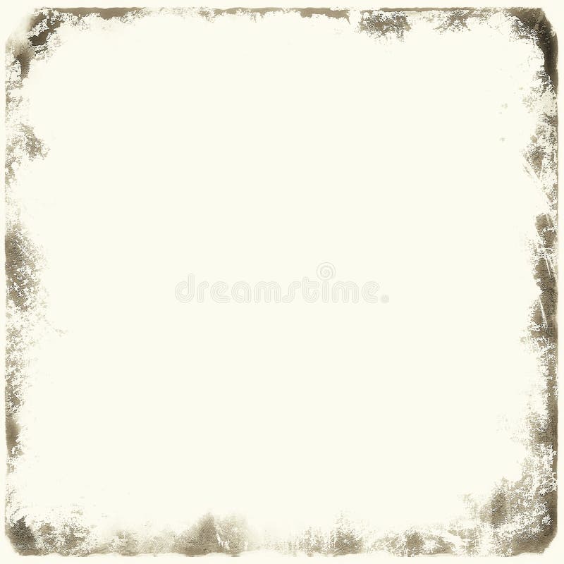 Picture Frame with Rustical Scratched Structural Pattern. Stock ...