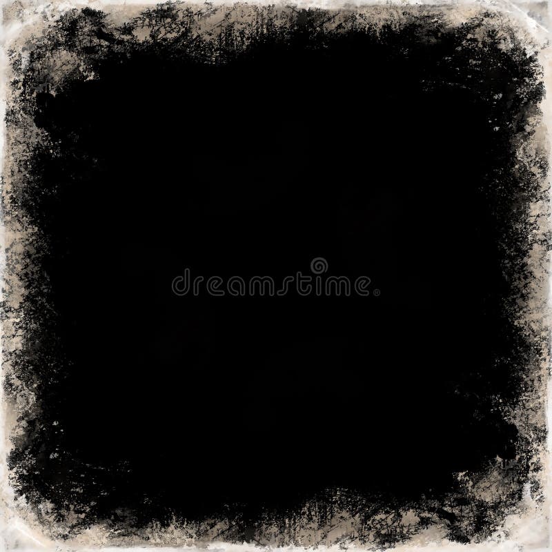 Picture Frame with Rustical Scratched Structural Pattern. Stock ...