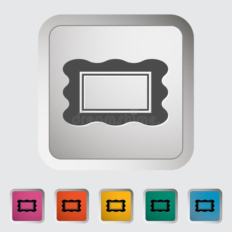 Picture frame stock vector. Illustration of retro, victorian - 92001695