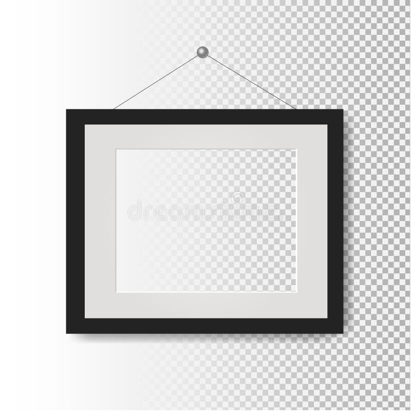 Picture Frame Transparent Background Stock Vector - Illustration of ...