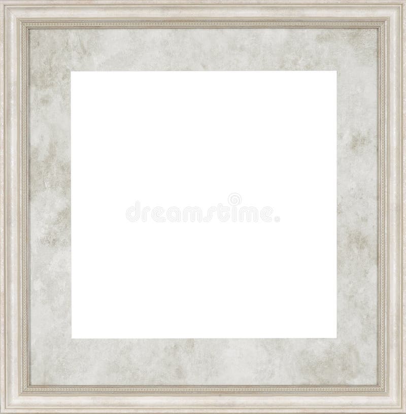 Picture frame on white stock image. Image of home, object - 115575165
