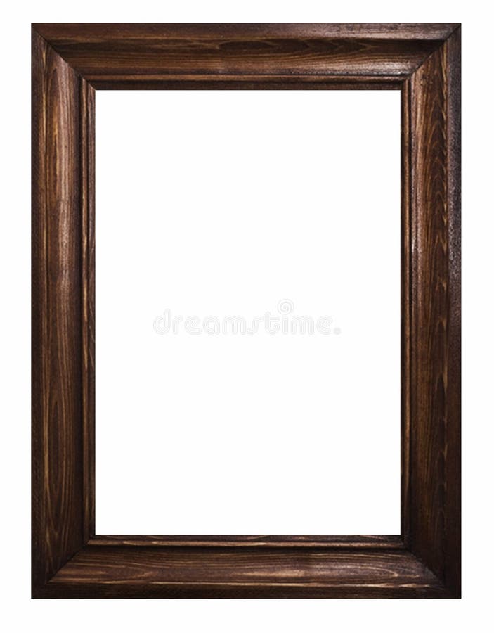 Picture Frame and White Background Stock Image - Image of forest ...