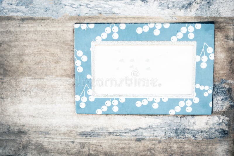 Picture Frames on Old Wooden Floors Stock Image - Image of empty ...