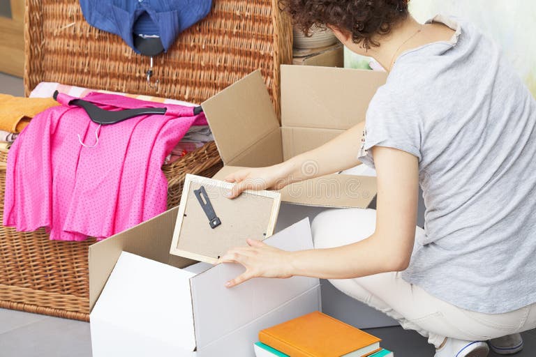 Picture frames packing stock image. Image of move, mansion - 38417069