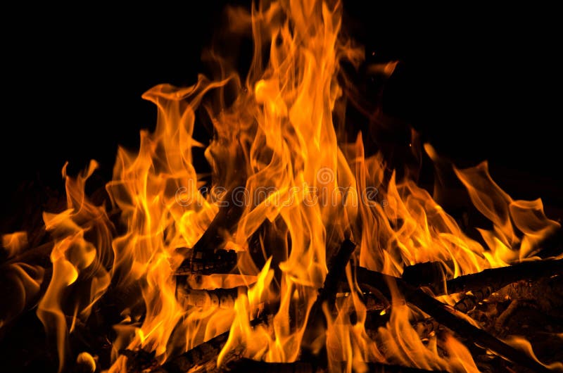 A bonfire shot closeup stock photo. Image of light, text - 206496866