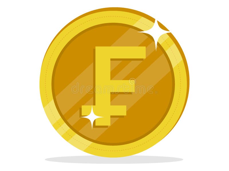 Picture of a French Franc Symbol Stock Vector - Illustration of money ...