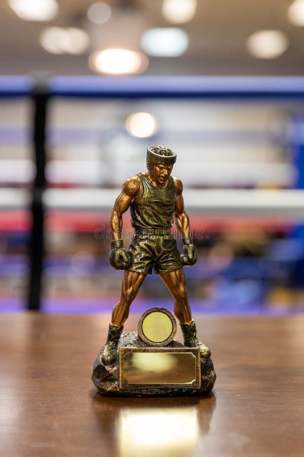 Picture of a Generic Boxing Trophy Stock Image - Image of ring, generic ...