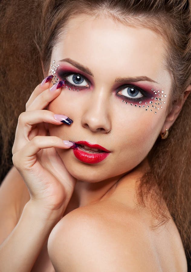 Picture of girl face stock photo. Image of lovely, looking - 14885540