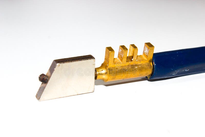 A Picture of Glass Cutter , Stock Image - Image of hand, blade: 192283737