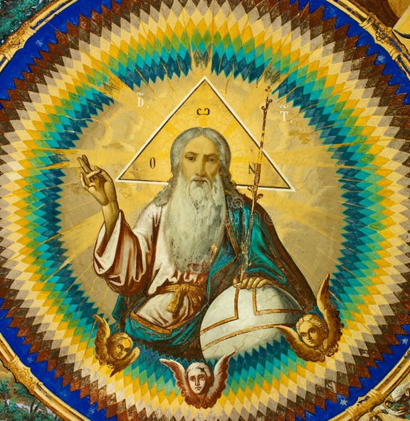 Picture of God stock photo. Image of sacred, painting - 21818308