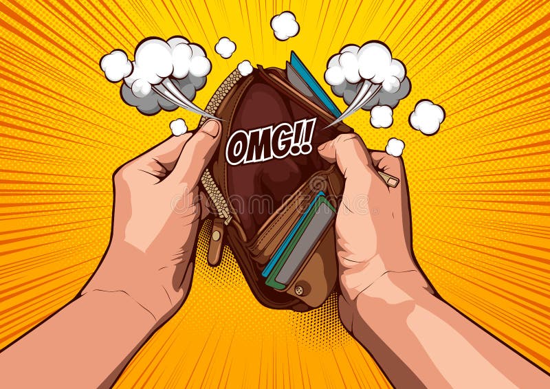 Empty Wallet Stock Illustrations – 2,168 Empty Wallet Stock ...