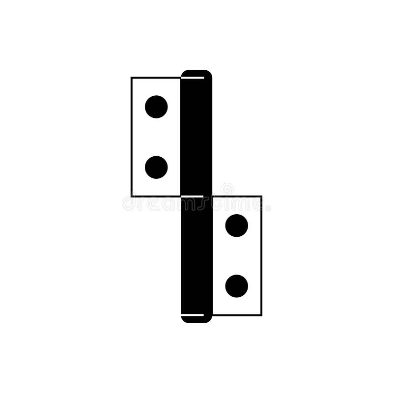 Picture of Hinges and Door Latch Icon Logo Vector Design Stock Vector ...