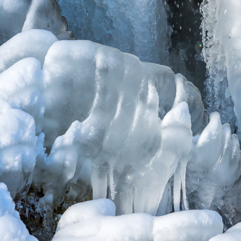 Picture of ice forms from stock photo. Image of nature - 84713684