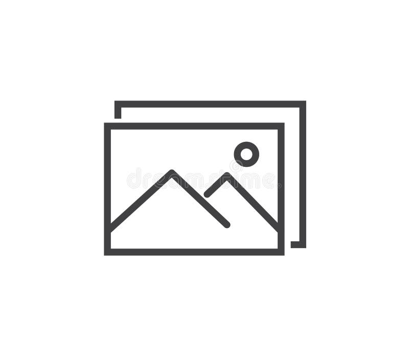 Picture Icon. Photo Gallery Line Icon. Image Symbol. Vector ...