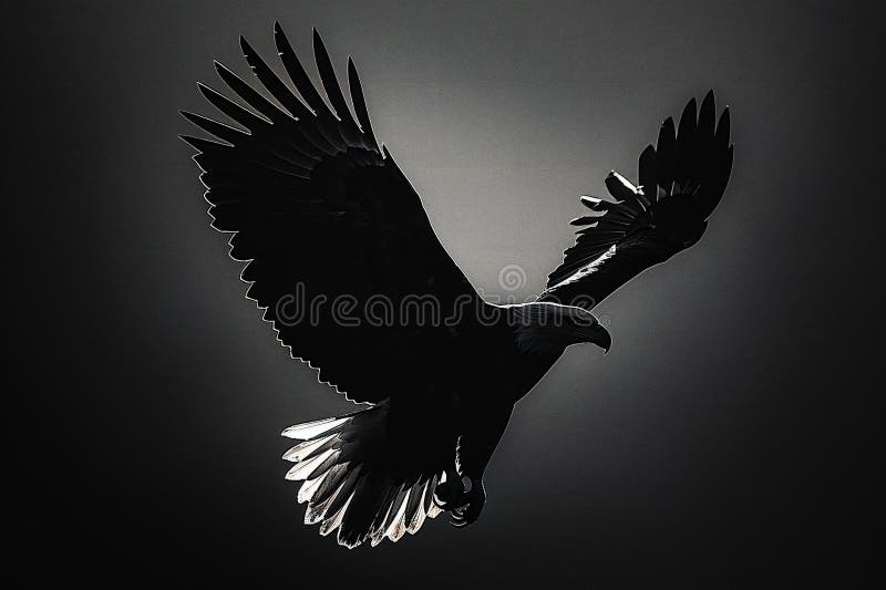Picture an Image of an Eagle Flying in the Air, High Quality, High ...