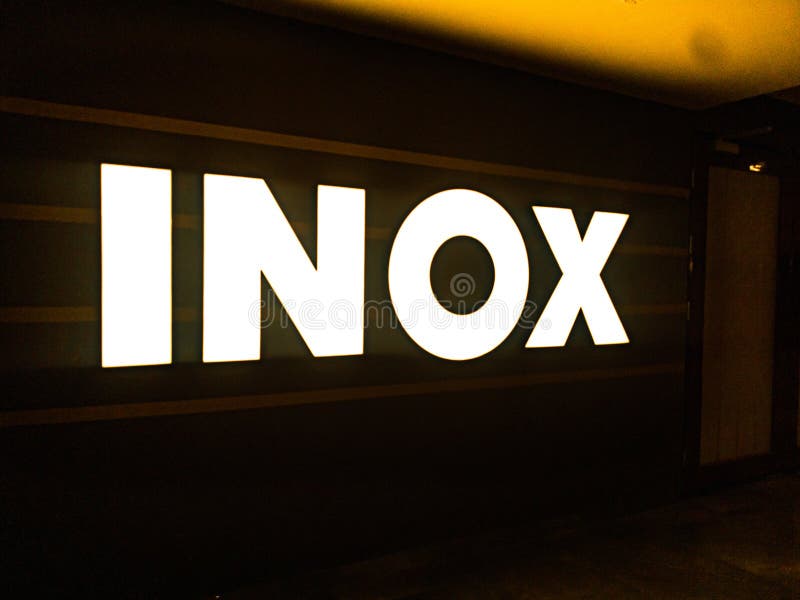A Picture of Inox Written in the Wall Editorial Photo - Image of ...