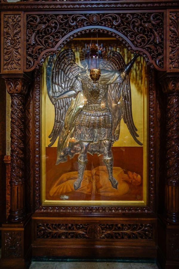 Picture Inside Tsminda Sameba Cathedral Editorial Photography - Image ...