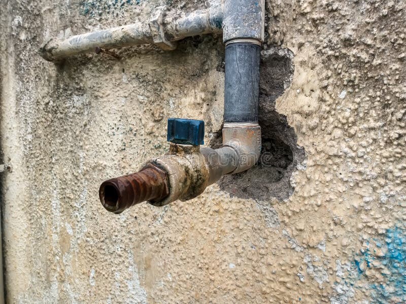 This is the Picture of Iron Tap. Stock Photo - Image of carving ...