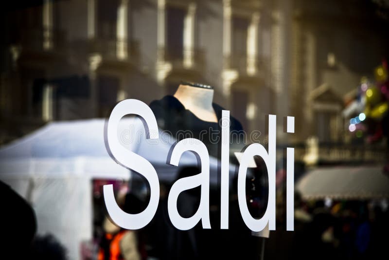 Italian saldi sign stock vector. Illustration of background - 50659290