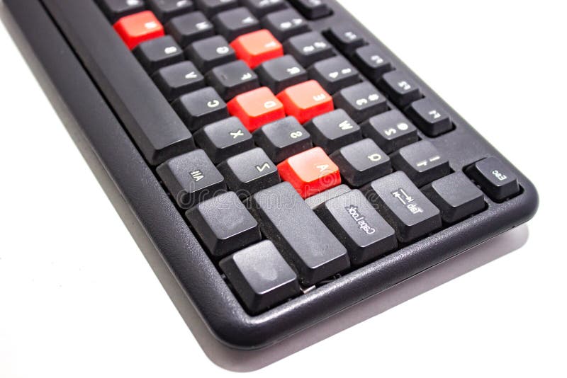 A Picture of Keypad on White Background , Stock Image - Image of ...