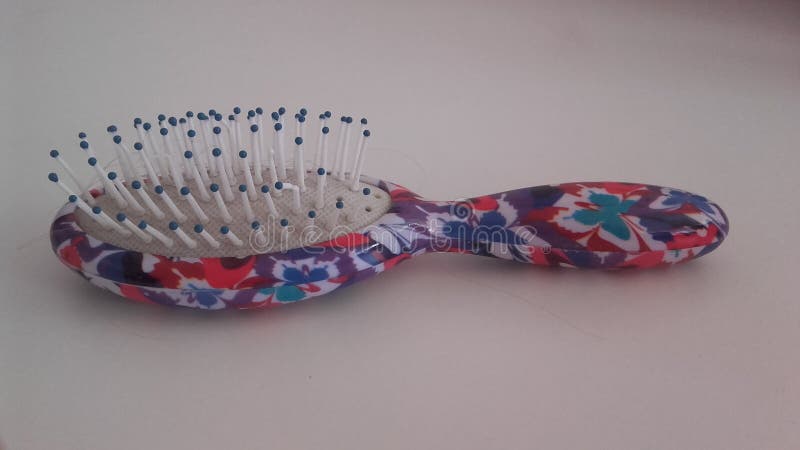 Kids comb stock image. Image of pink, comb, purple, kids - 114345323