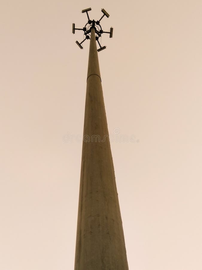 A picture of light tower , stock image. Image of beautiful - 162642321