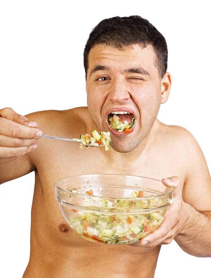 Picture Of Man During Eating Picture. Image: 20539042