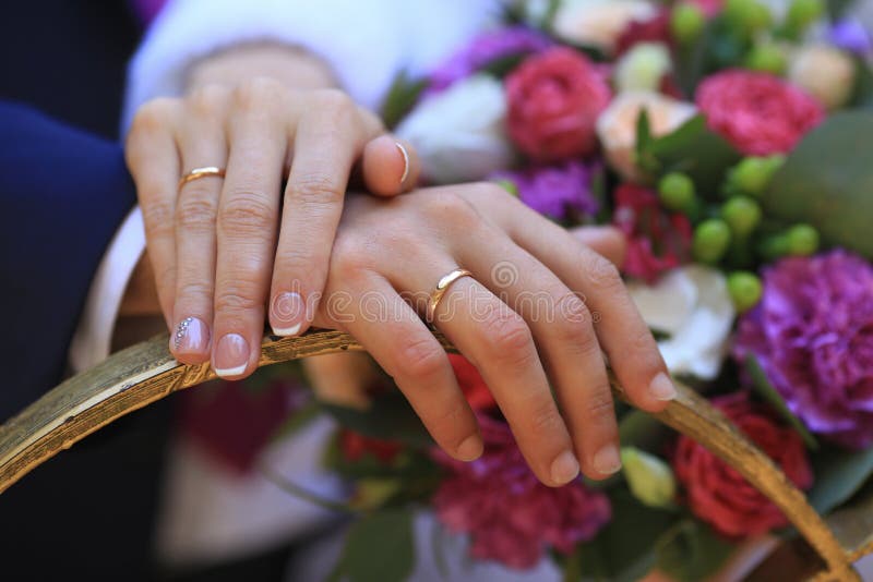 Picture of Man and Woman with Wedding Ring Stock Photo - Image of love ...
