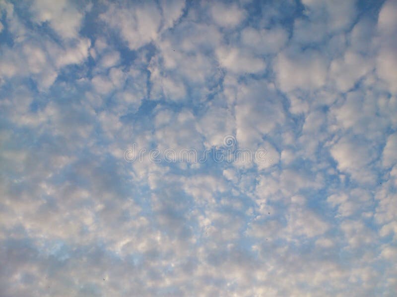 Picture Many Small Clouds in the Sky Stock Image - Image of nmany ...