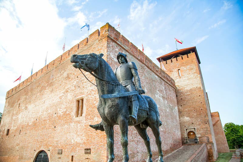 The Beautiful Gyula Fortress Stock Image - Image of architecture ...