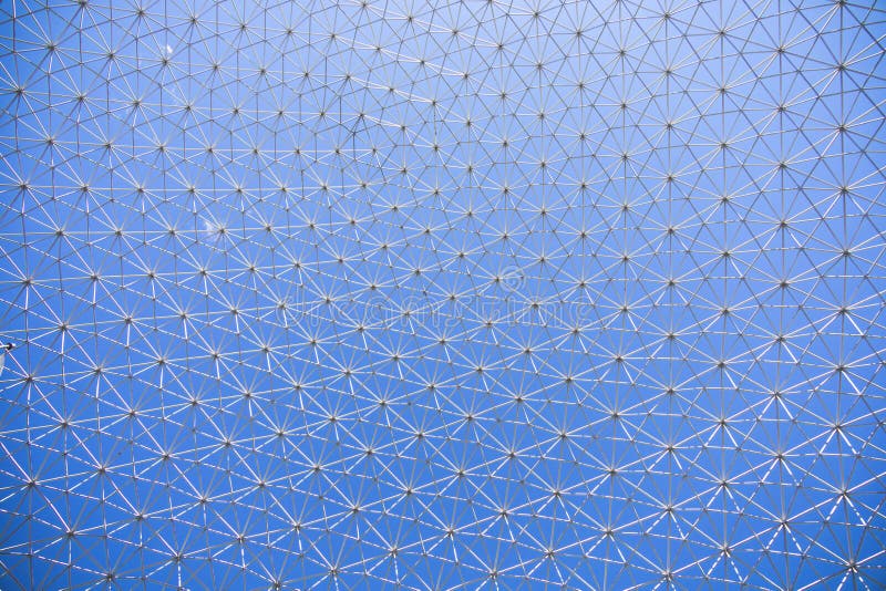 Metallic White Sphere Structure of a Building in the Sky Editorial ...