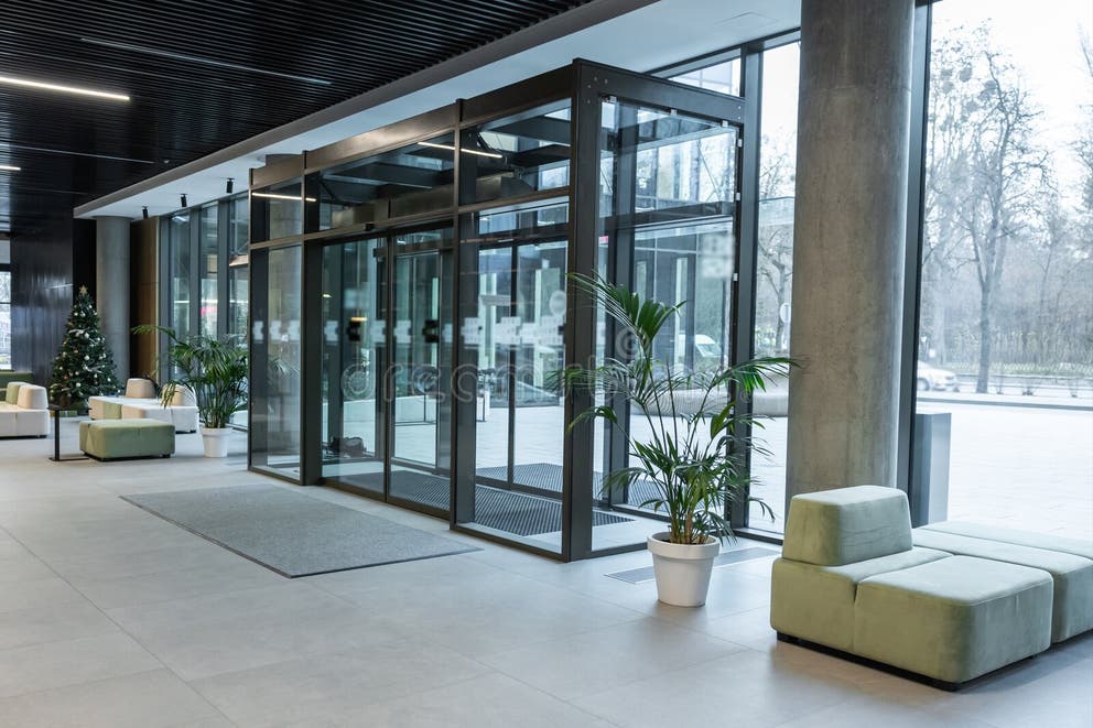 Picture of a Nice and Modern Office Premises Stock Image - Image of ...