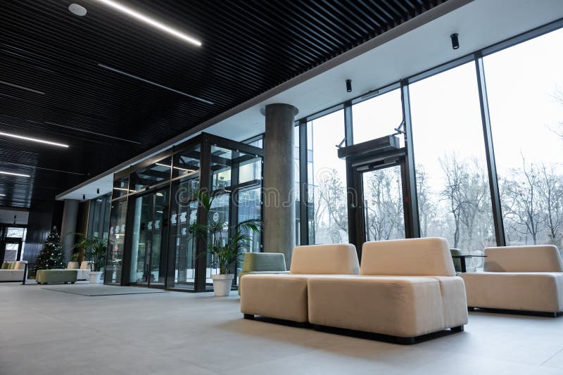 Picture of a Nice and Modern Office Premises Stock Image - Image of ...