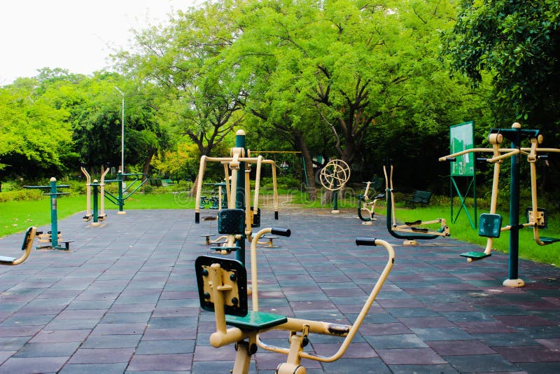 A picture of open gym , stock image. Image of luggage - 192284437