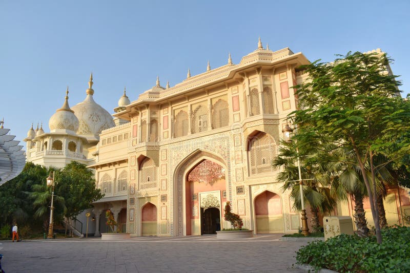 A Picture of Palace Like Structure in Bollywood Park Editorial Photo ...