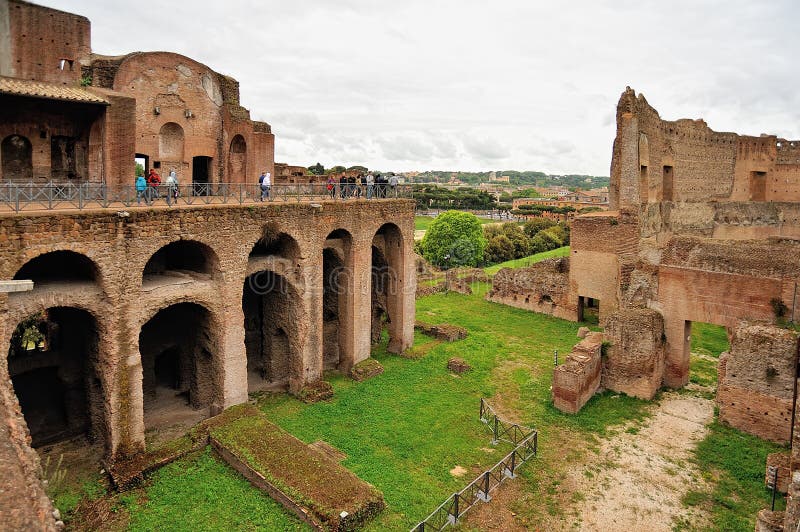 A picture of Palatine hill stock image. Image of archaeology - 264794707