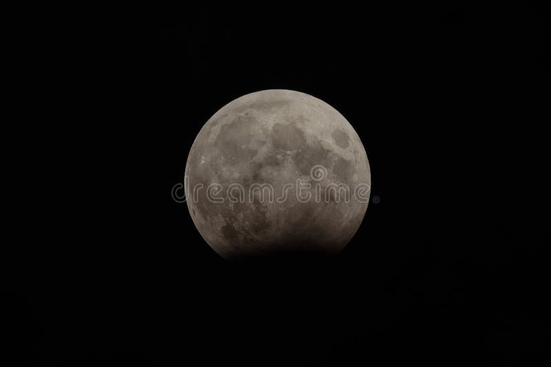 Partial Full Moon stock image. Image of bright, detail - 142463425