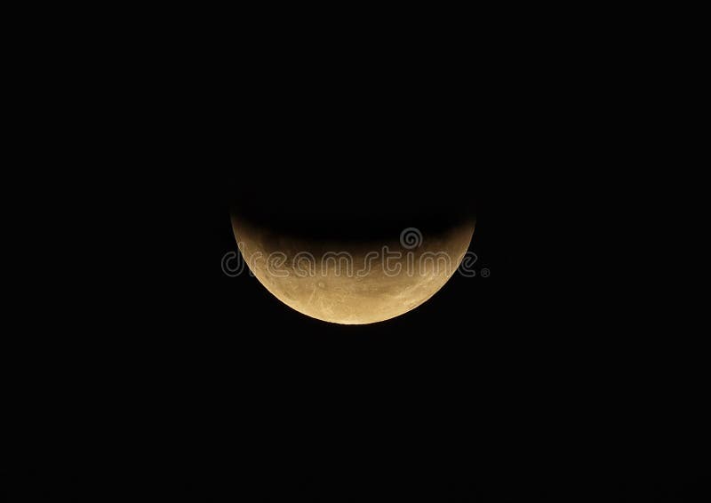 Partial Full Moon stock image. Image of bright, detail - 142463425