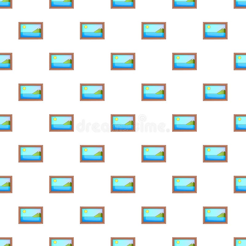 Picture Pattern, Cartoon Style Stock Vector - Illustration of pattern ...