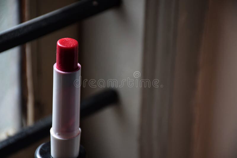 Picture of Pink Color Glossy Lip Balm Stick Stock Image - Image of chap ...