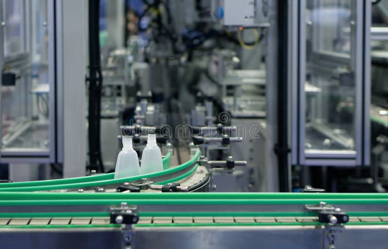 Picture of the Plastic Industrial Machine that is Working Stock Photo ...