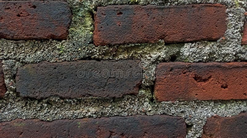 A Picture of Red Bricks Wall or Batu Data Stock Photo - Image of batu ...
